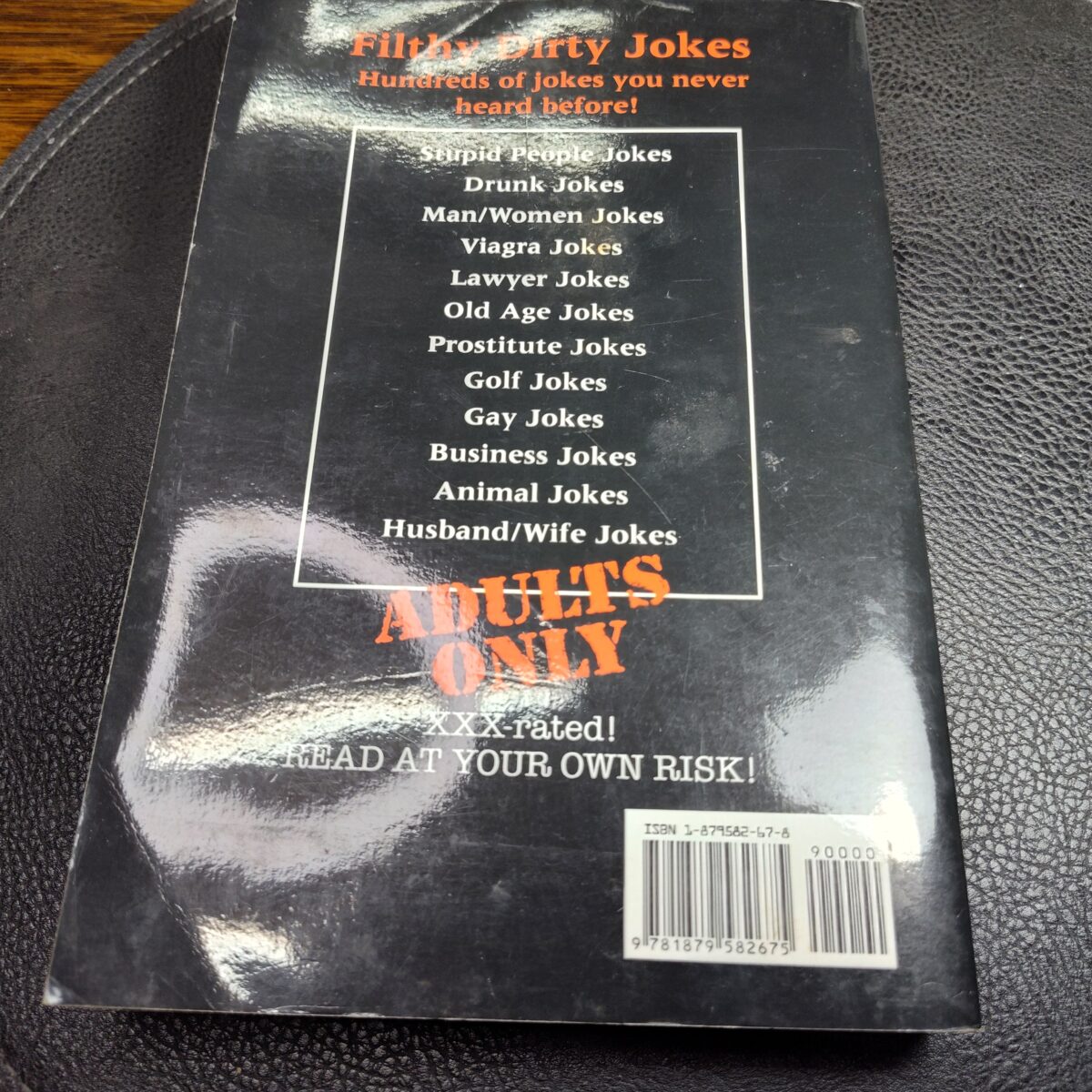 Filthy Dirty Jokes Uncensored edition Adults only ISBN 1-879582-67-8 ...