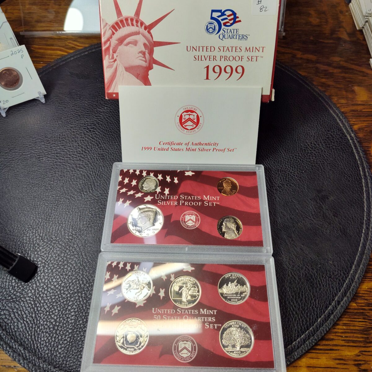 1999 S US Mint Silver Proof Set, 9 Coin Set in Original Packaging – GK ...