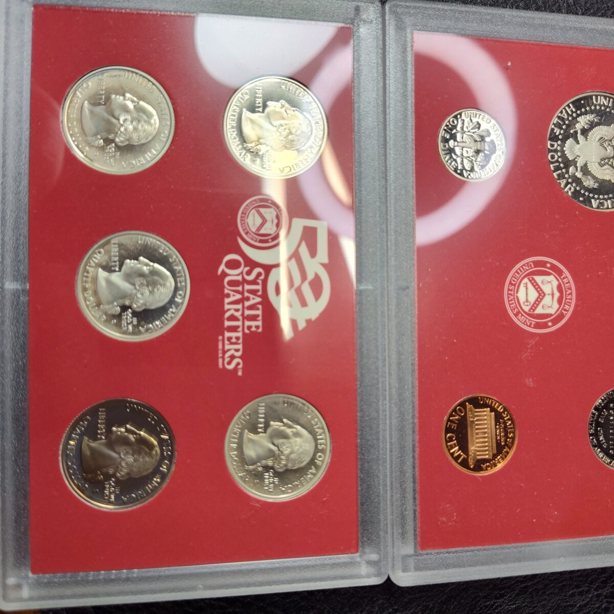 1999 S US Mint Silver Proof Set, 9 Coin Set in Original Packaging – GK ...