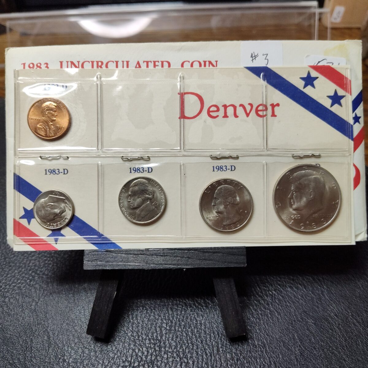 1983 Uncirculated Coin Set, 10 Coins in original packaging – GK Specialties