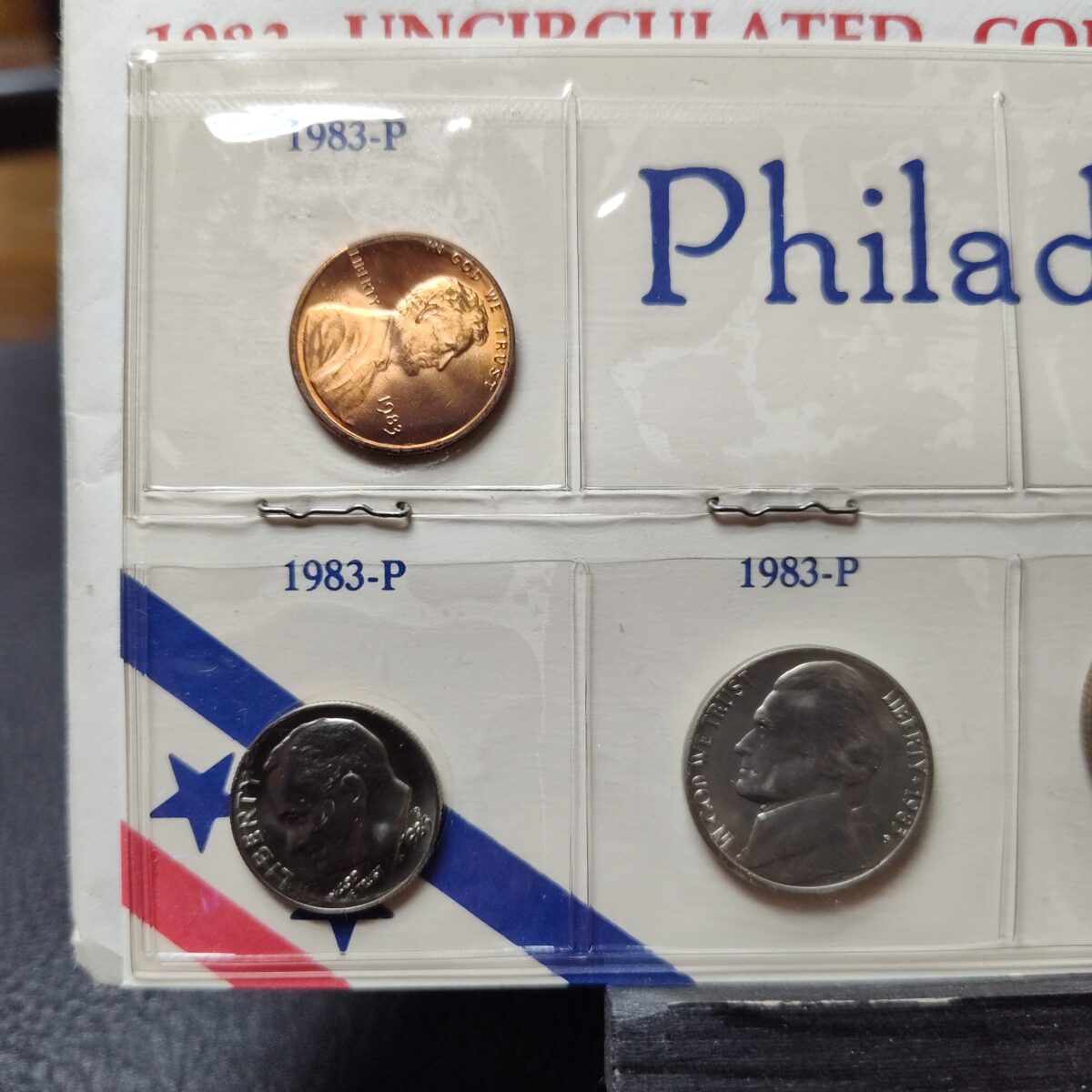 1983 Uncirculated Coin Set, 10 Coins in original packaging – GK Specialties